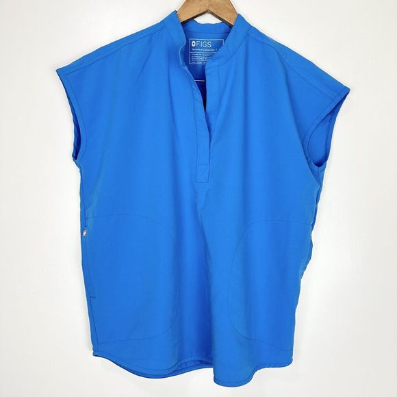 Figs | Tops | Limited Edition Figs Capri Blue Rafaela Technical ...